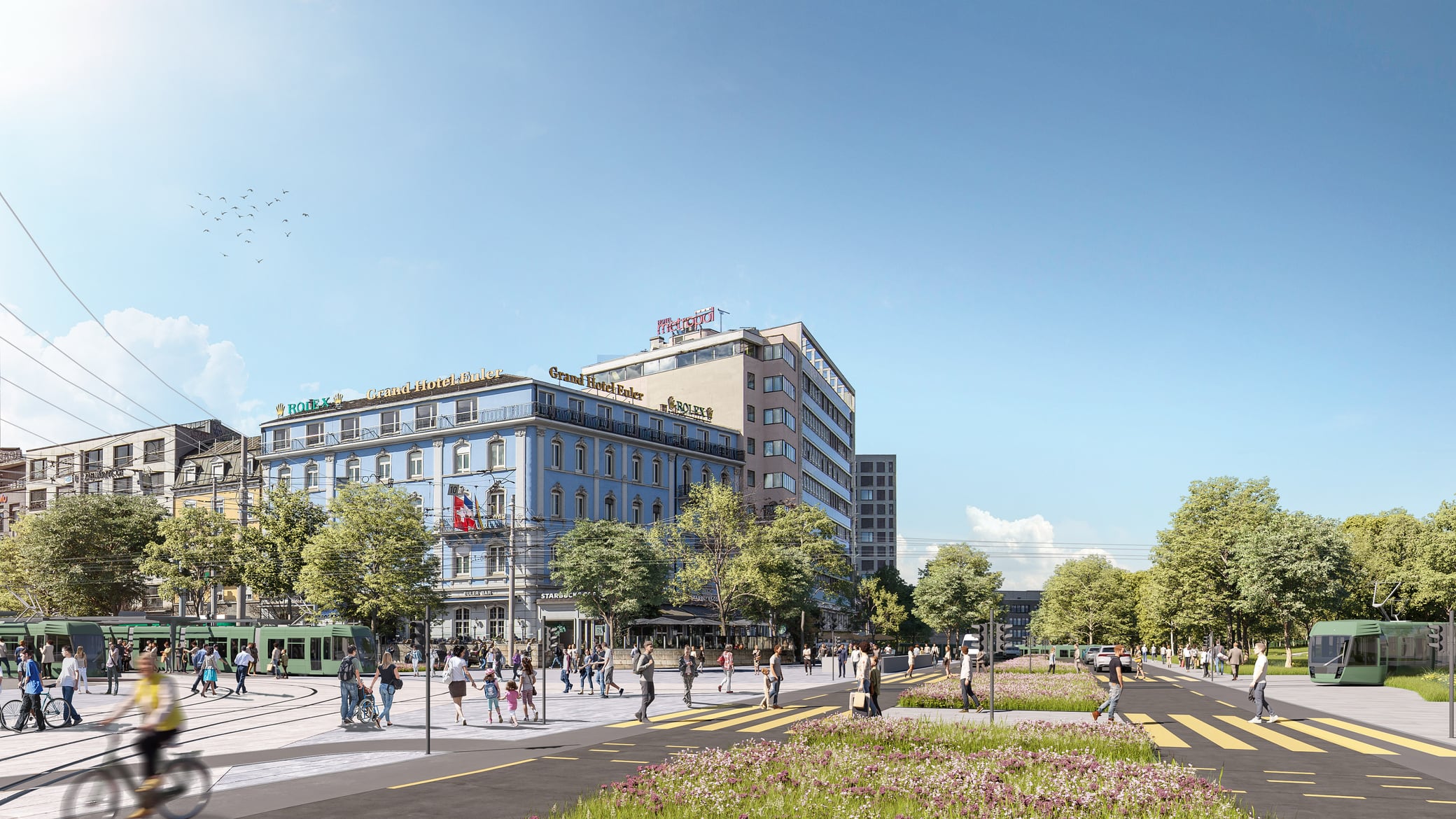 Stadtraum Bahnhof SBB | Kanton Basel-Stadt