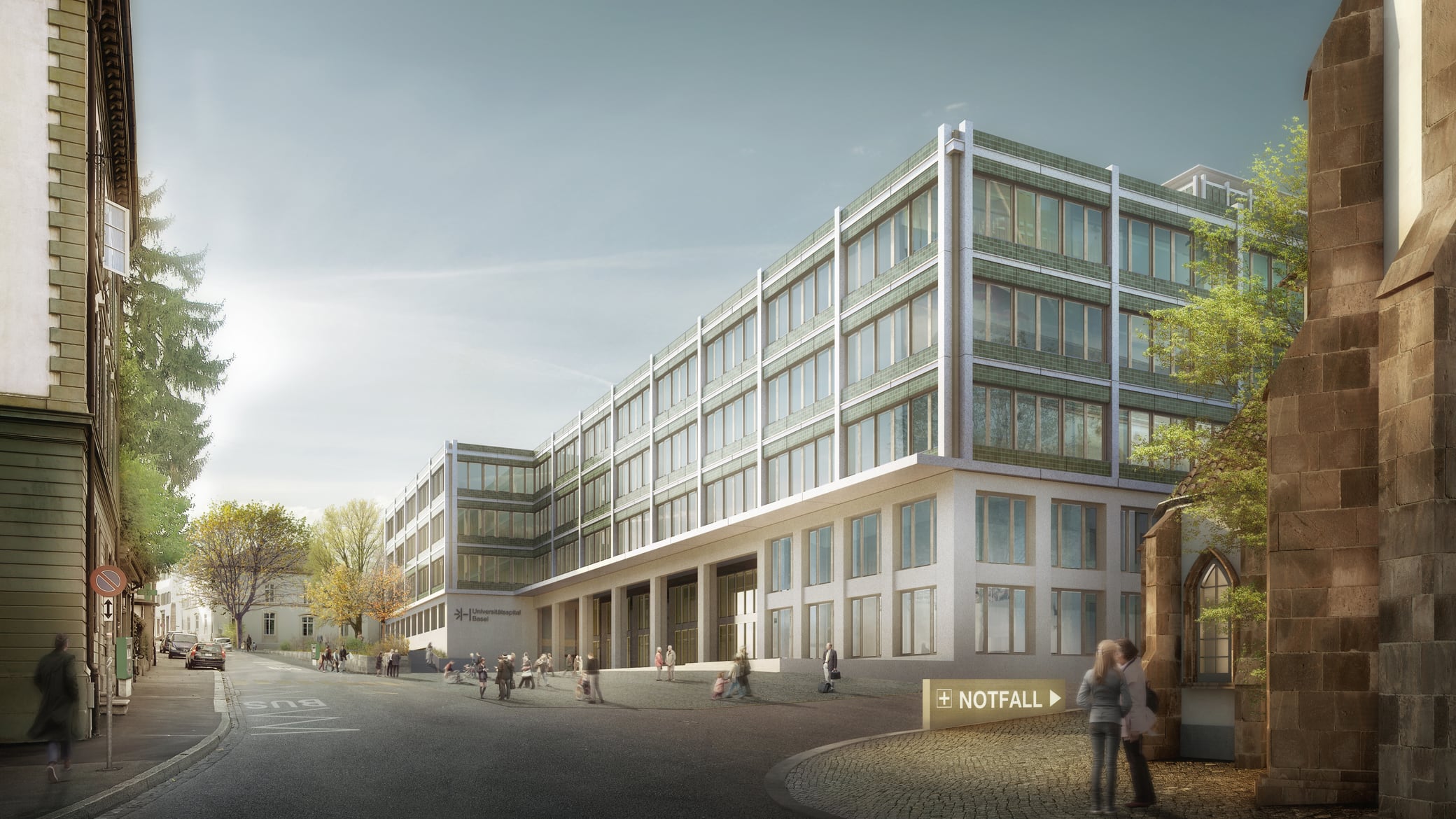 Wettbewerb Universitätsspital Basel, Erneuerung Klinikum 2 | Kanton ...