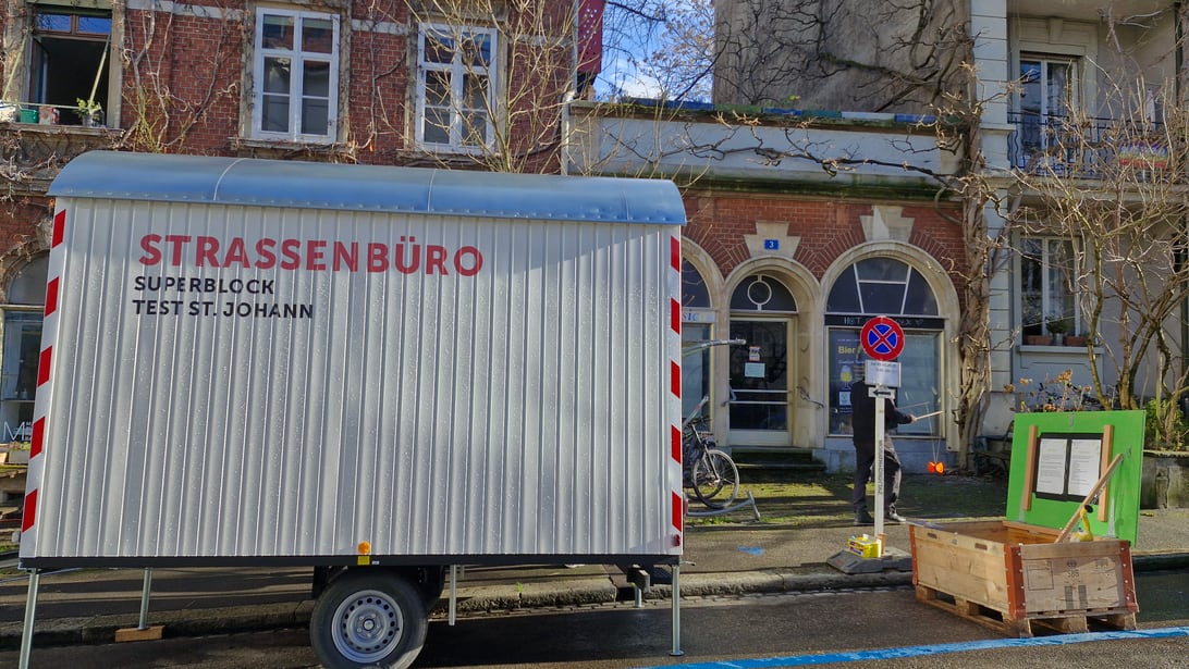 Superblock Test St. Johann | Kanton Basel-Stadt