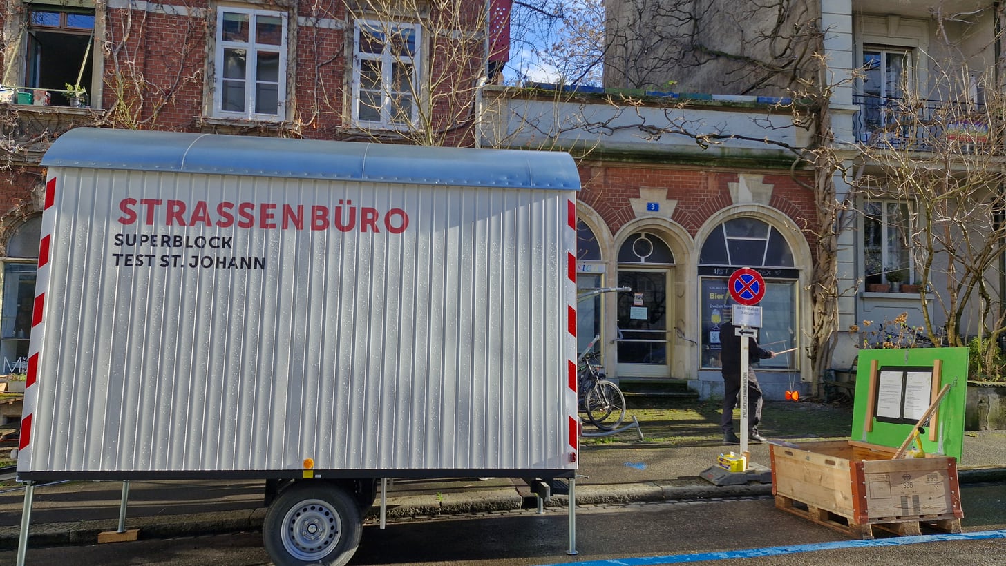 Superblock Test St. Johann | Kanton Basel-Stadt