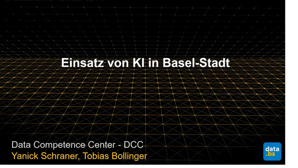 Künstliche Intelligenz | Kanton Basel-Stadt