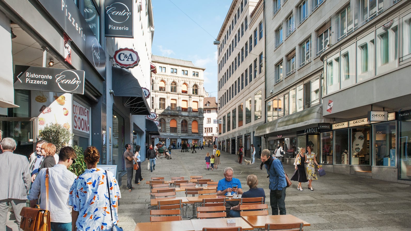 Erneuerung Freie Strasse und angrenzende Gassen | Kanton Basel-Stadt