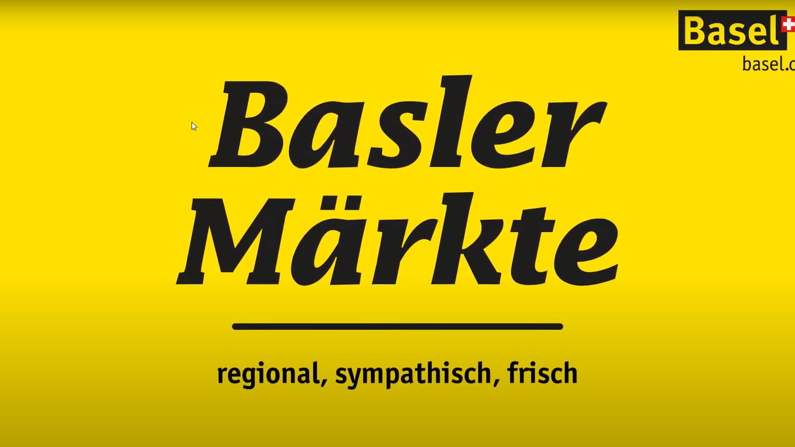 Basel Markets | Kanton Basel-Stadt