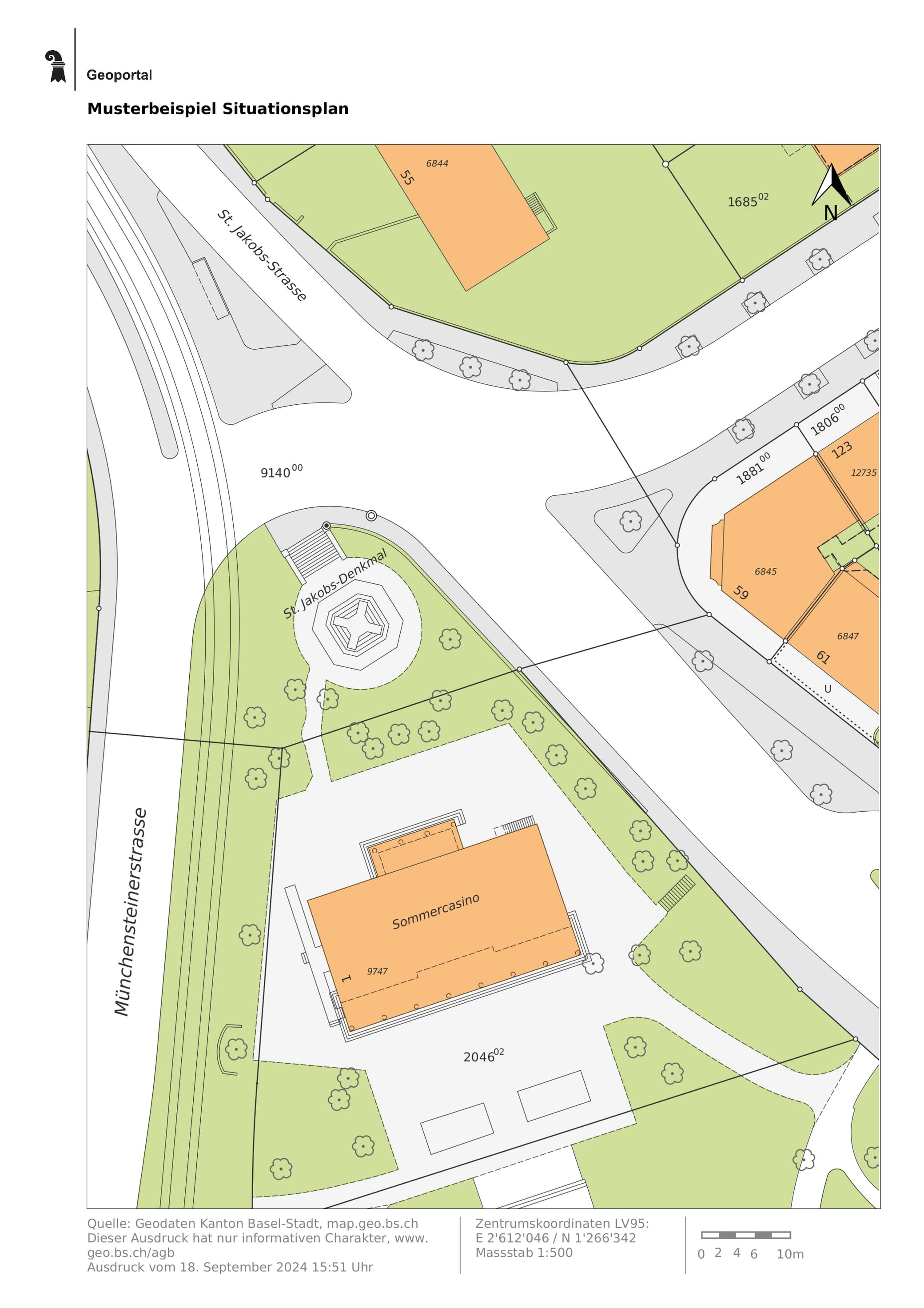 Situationspläne | Kanton Basel-Stadt