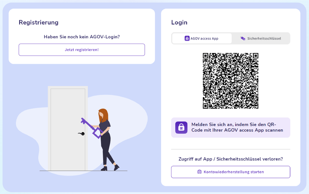 BS-Login mit AGOV | Kanton Basel-Stadt