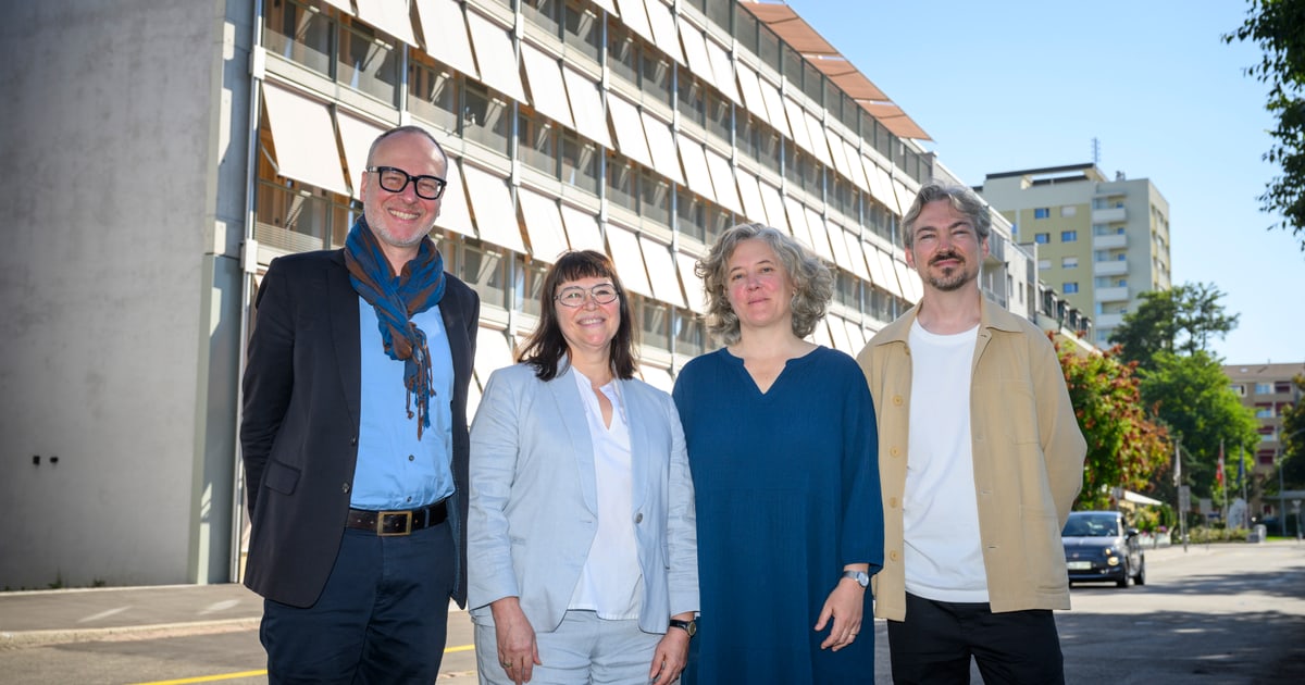 «CoDeck»: Im ehemaligen Bürogebäude des Amts für Umwelt und Energie wird ab sofort gewohnt und ...